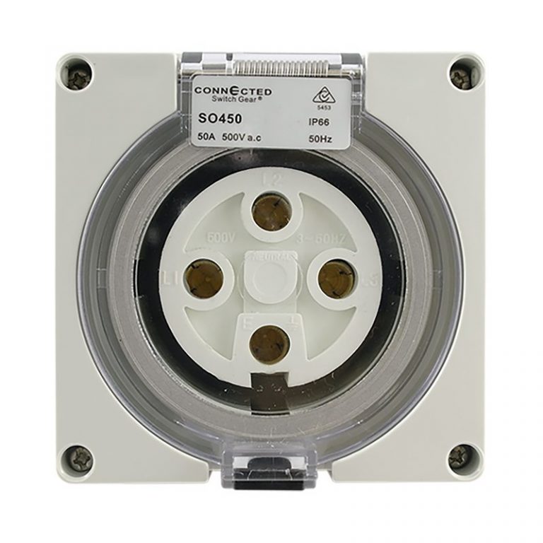 32A Changeover Switch 3 Pole 500V AC IP55 | Connected Switchgear