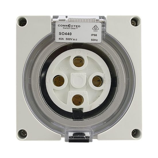 32 Amp Isolator Switch Single Pole 250V AC | IP66 | IMPACT S Series