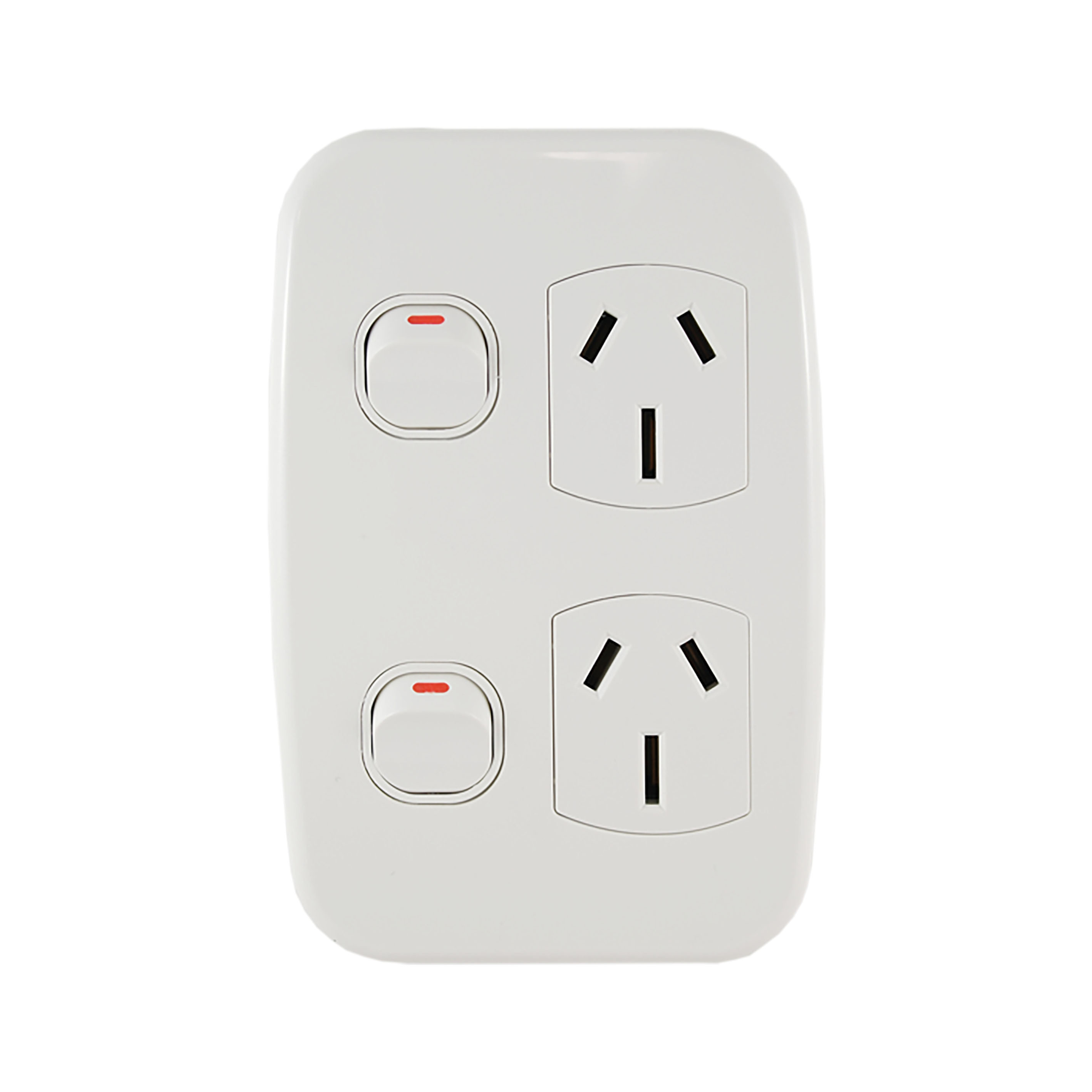 Buy a Power Outlet Double - 15A VERTICAL Online in Australia from ...