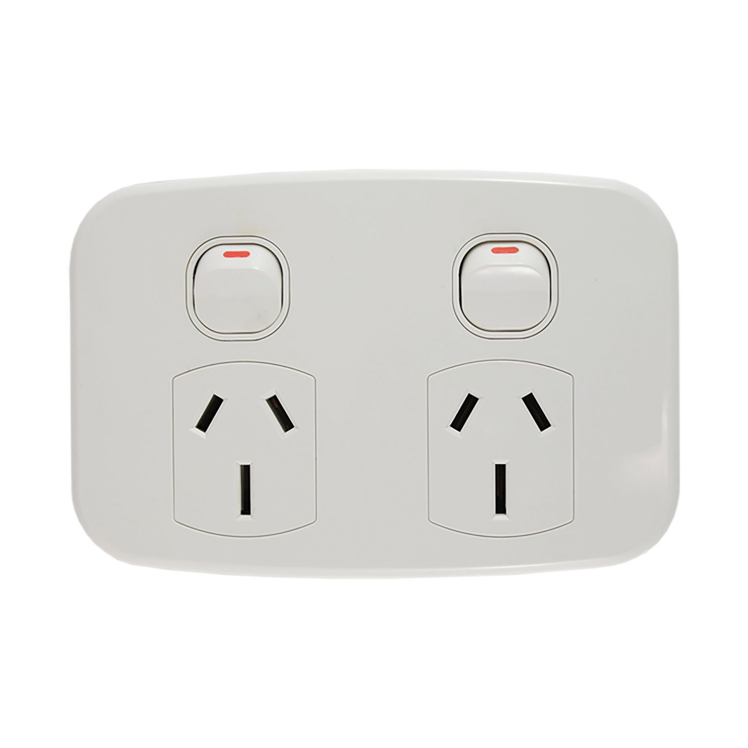 Stainless Steel GPO Double 10A 250V AC | PLATINUM Series