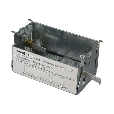 Fire Rated Wall Box Sliding Clips | Connected Switchgear