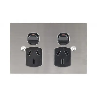 Double Power Point with USB | USB-POD10 | Connected Switchgear