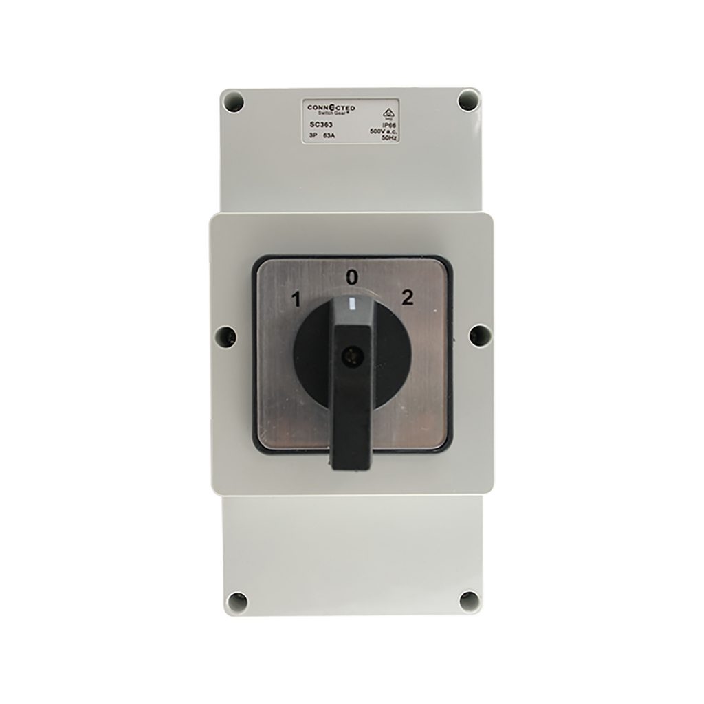 63A Changeover Switch 3 Pole 500V AC IP55 | CSG Au