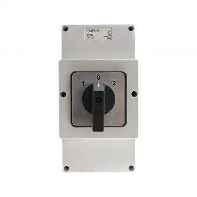 Two Pole Isolator Switch 2 Pole 20 Amp | Connected Switchgear