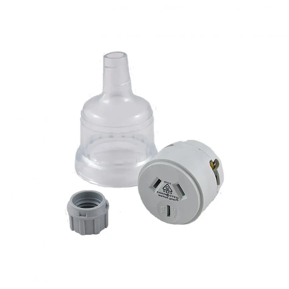 4 Pin Surface Socket Single with Loop 10A 250V/500V AC