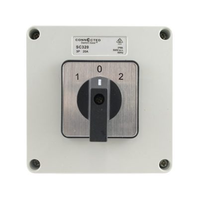 63 Amp 3 Phase Isolator Switch 500V AC | IP66 | IMPACT S Series
