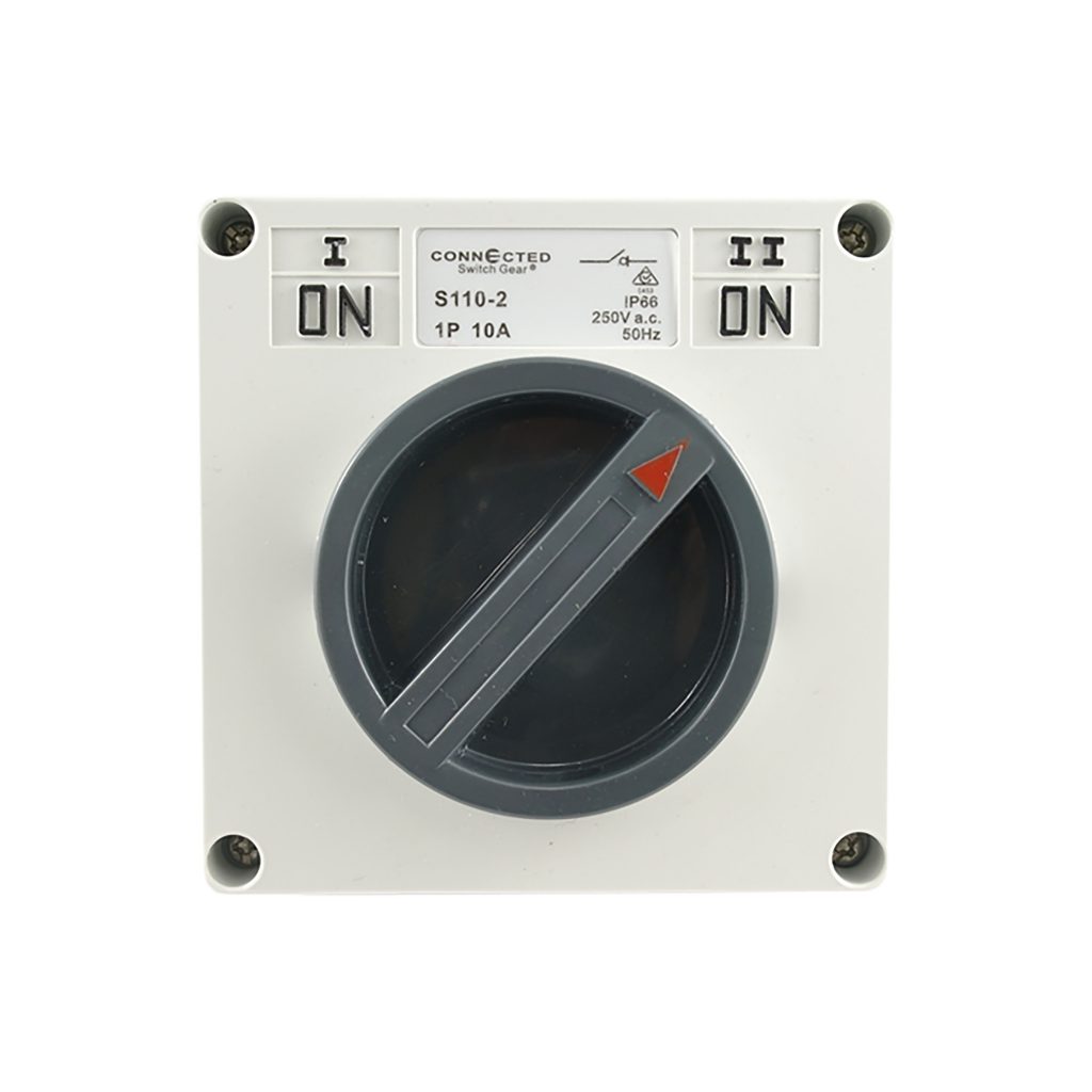 3 Phase Forward Reverse Switch 32A 500V AC | Connected Switchgear