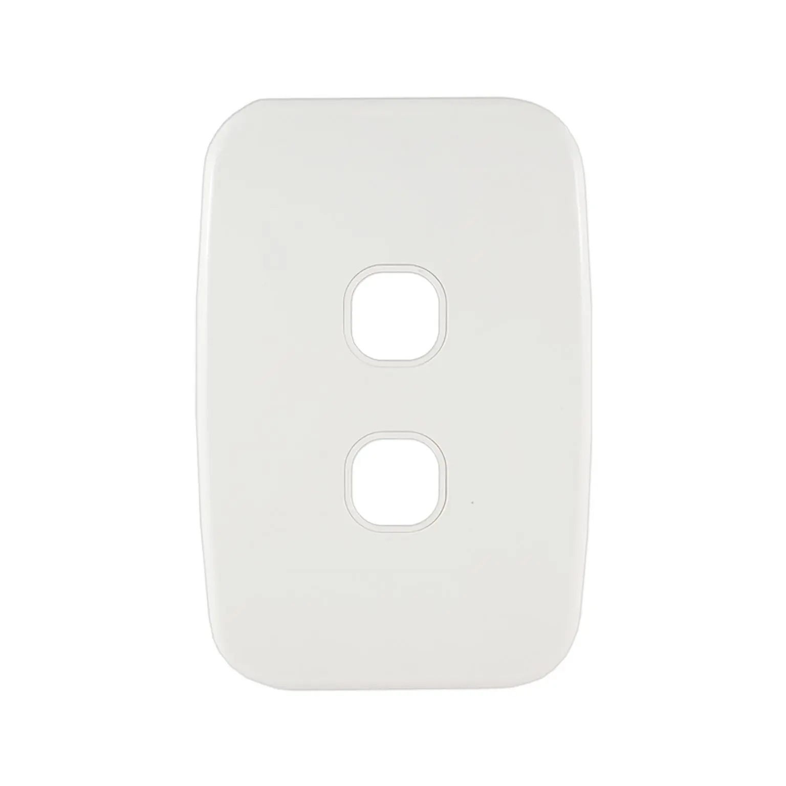 Intermediate Switch Plate 1 Gang 10A 54mm Mounting Centres