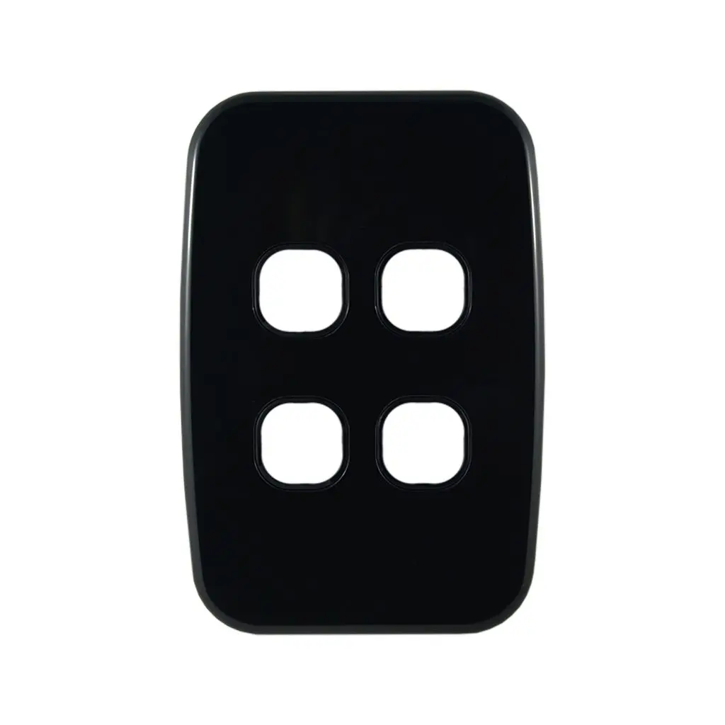Double GPO with Extra Switch Vertical 10A 240V AC | GEO Series