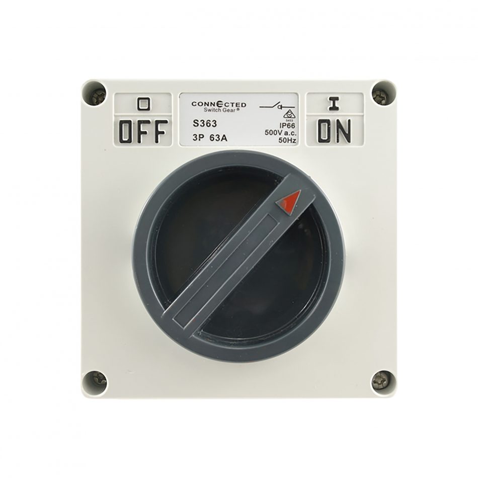 32A Double Pole Isolator Switch 250V AC | IP66 | IMPACT S Series