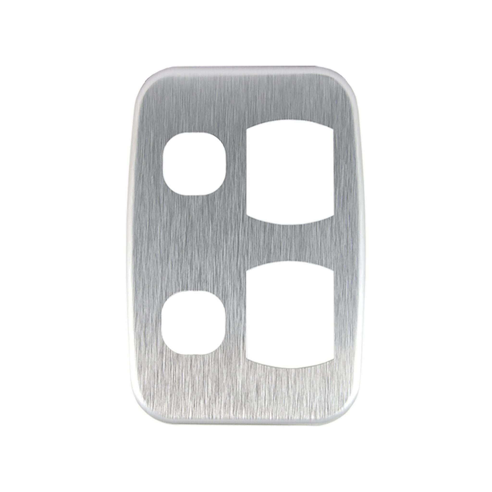 Intermediate Switch Plate 1 Gang 10A 54mm Mounting Centres