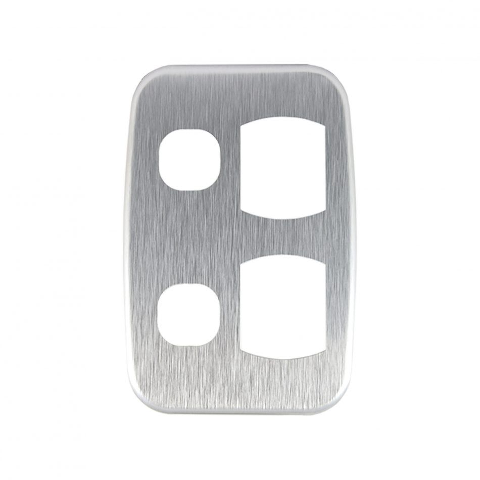 Intermediate Switch Plate 1 Gang 10A 54mm Mounting Centres