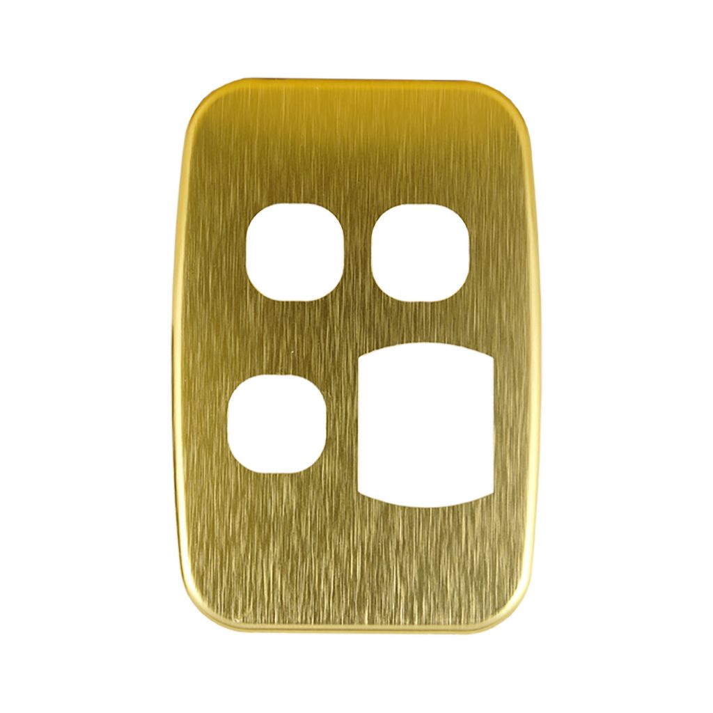 4 Gang GPO Slimline 10A 250V AC | LUNA Series | CSG Australia