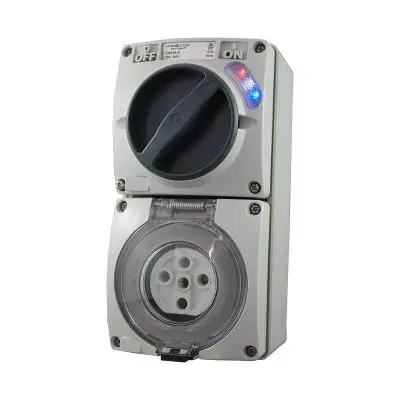 32 Amp Isolator Switch Single Pole 250V AC | IMPACT S Series