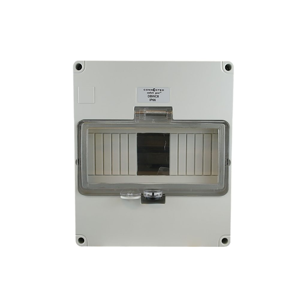 8 Pole Weatherproof Enclosure IP66 | Connected Switchgear
