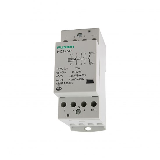 Modular Contactor 2 Pole 63 Amp 1NC + 1NO | Connected Switchgear