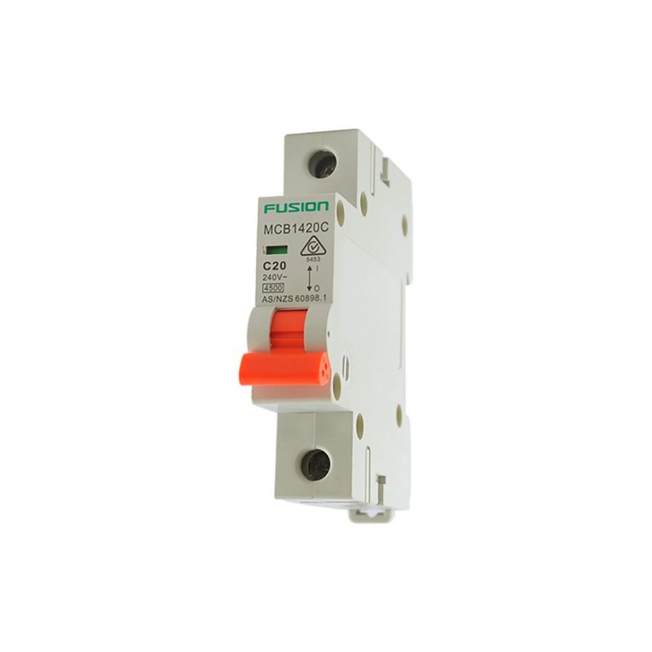 6kA Mini RCBO 20A 1 Pole C Curve TRADE | Connected Switchgear
