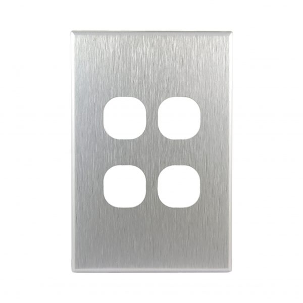 Buy Brass & Aluminium Cover Plates Online at Connected Switchgear