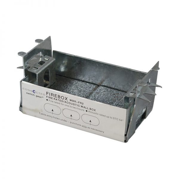 Recessed Wall Box | Mounting Brackets | Connected Switchgear