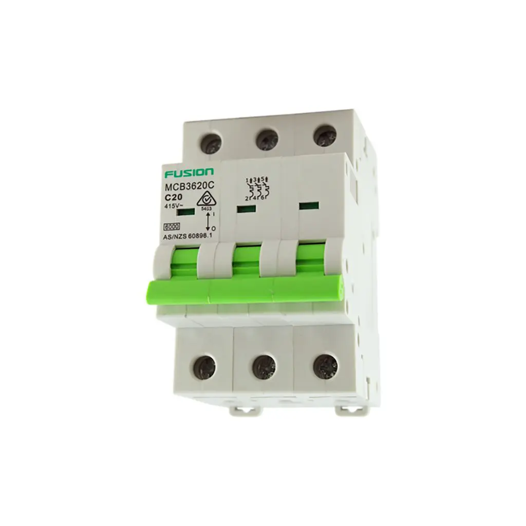 40A 3 Pole Circuit Breaker 6kA D Curve | Connected Switchgear