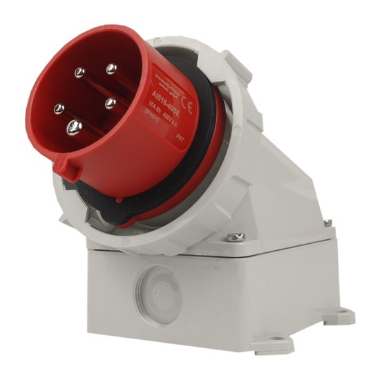 IP67 Appliance Inlet 5 Pin 400V 16A | Connected Switchgear