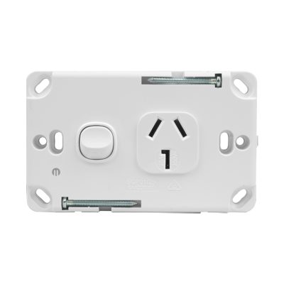 25A Single Power Outlet 250V AC | Connected Switchgear