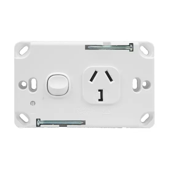 32A Power Point Single 250V AC | Connected Switchgear
