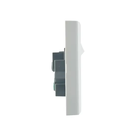 Double Pole Power Outlet Double 10A 250V AC | BASIX S