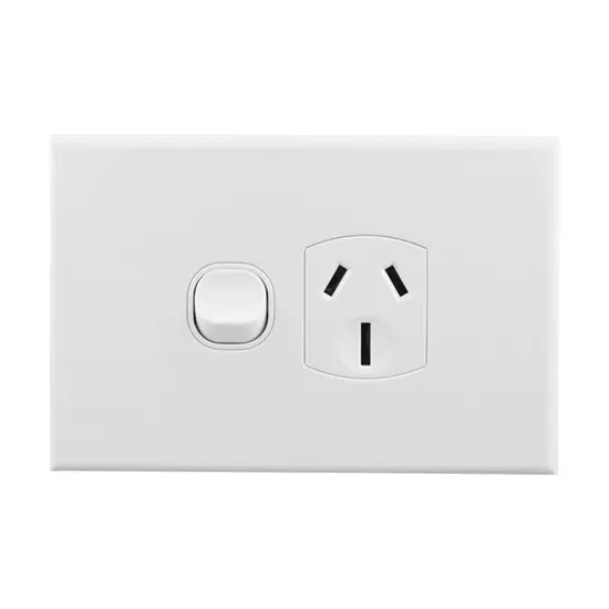 15A Single GPO 250V AC | BASIX S Series | Connected Switchgear