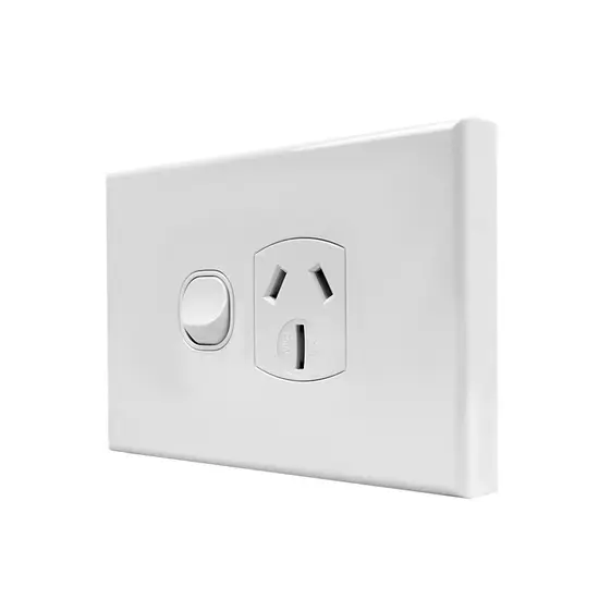 15A Single GPO 250V AC | BASIX S Series | Connected Switchgear