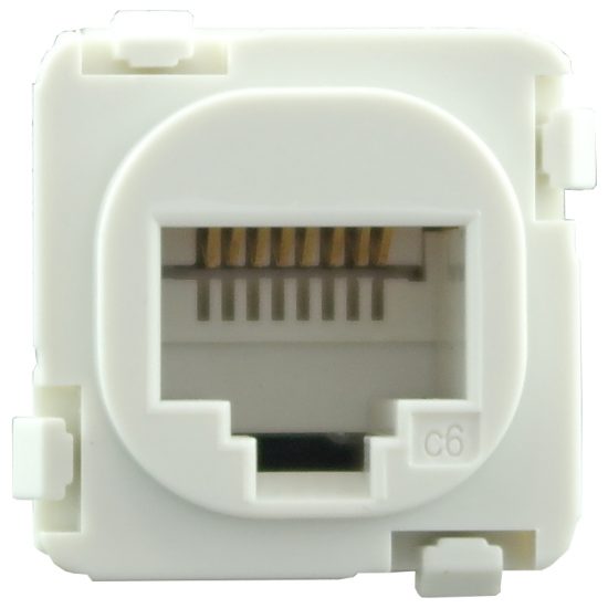 RJ45 Mech CAT6 Jack | Connected Switchgear