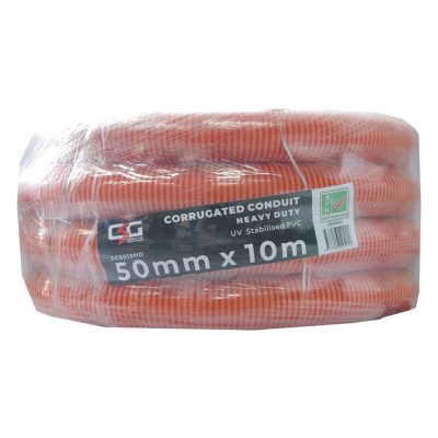100mm Heavy Duty Rigid Conduit Orange 4M