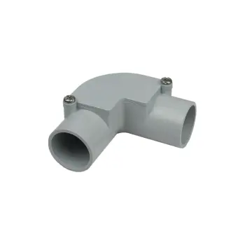25mm Inspection Elbow Grey - Box of 20 | Conduit & Accessories