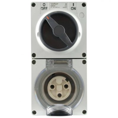 32 Amp 3 Phase Isolator Switch 500V AC | IP66 | IMPACT S Series