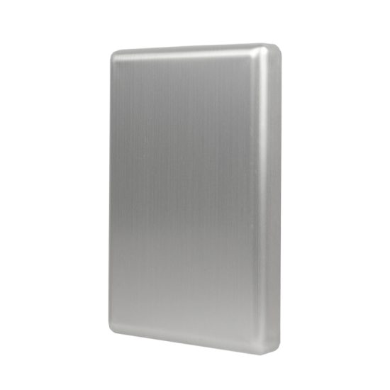 Stainless Steel Cover Plate Blank | Suits BASIX S Series
