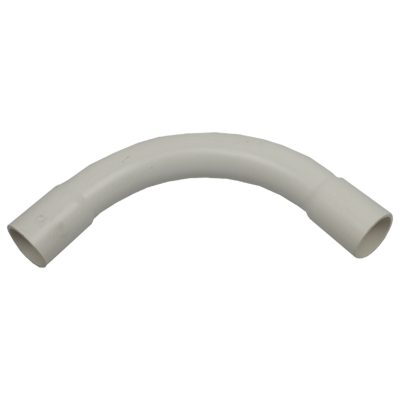20mm Telstra Bend UPVC 90 Degree Heavy Duty 100mm Radius