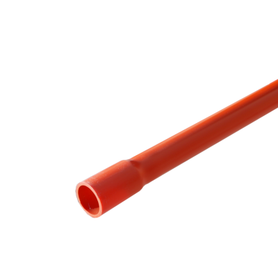 40mm Heavy Duty Rigid Conduit Orange 4M - Bundle of 5