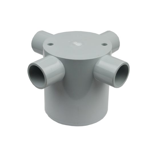 Deep Junction Box 25mm Four Way - Box of 10