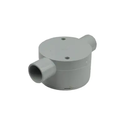 Shallow Junction Box 20mm Two Way - Box of 10