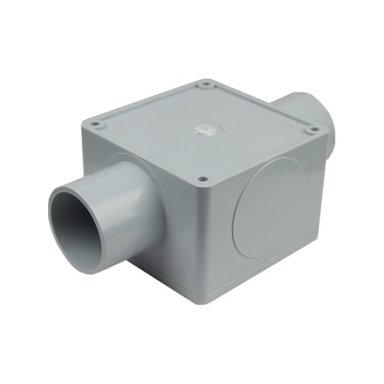 Square Junction Box 32mm Two Way