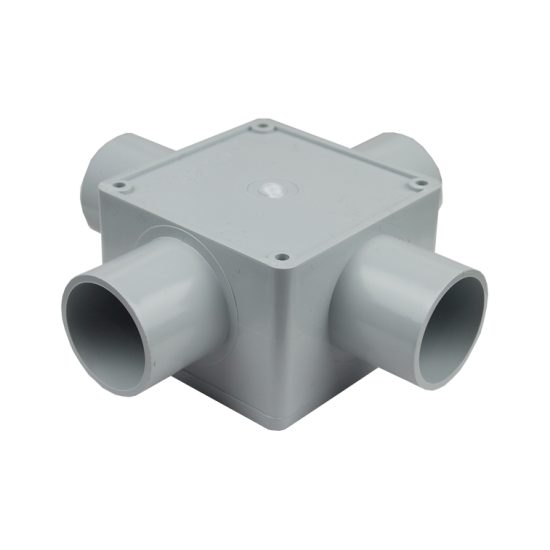Square Junction Box 32mm Four Way
