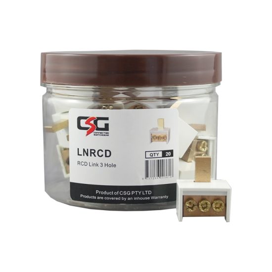 Neutral Link RCD Connector | Connected Switchgear