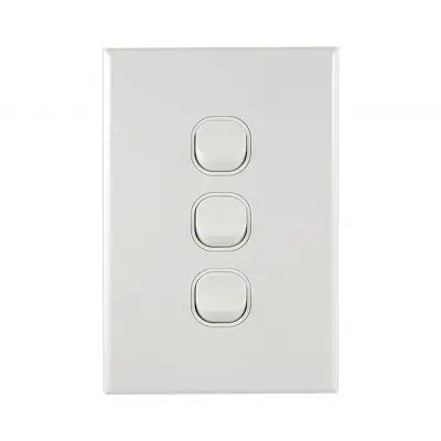 Single GPO with 2 Extra Switches 10A 240V | GEO Series