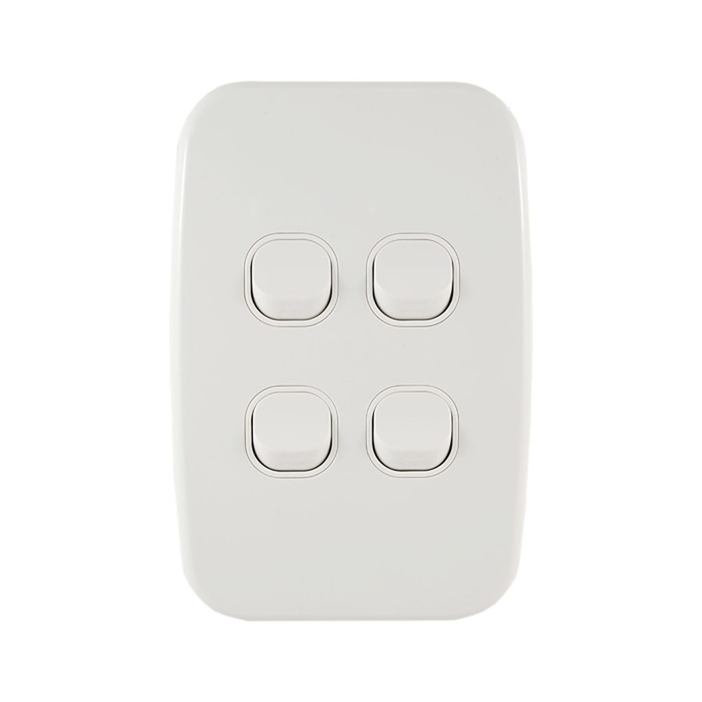 Buy Slimline Wall Switches LUNA Series | Connected Switchgear