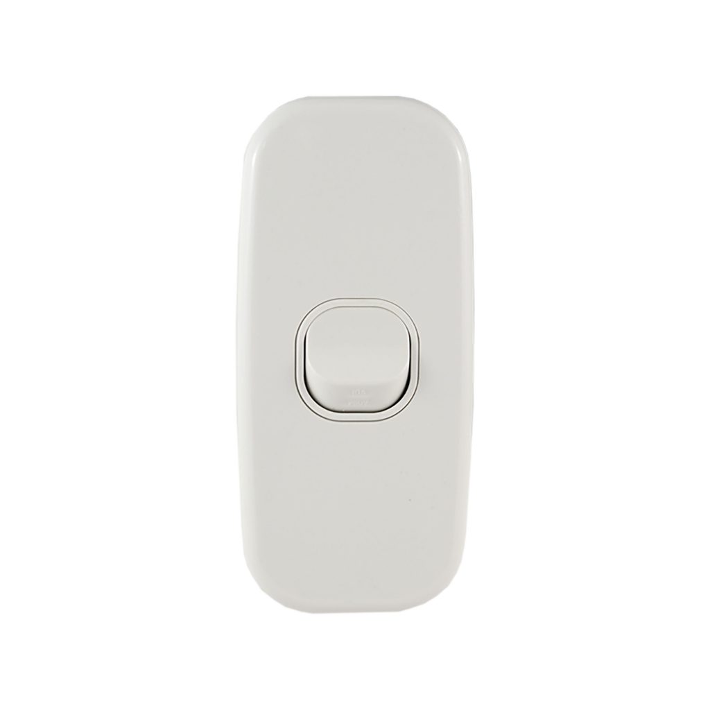 Architrave Switch 1 Gang 10A 250V AC LUNA Series