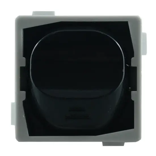 16A Mechanism 240V AC 1/2 Way BLACK | Connected Switchgear