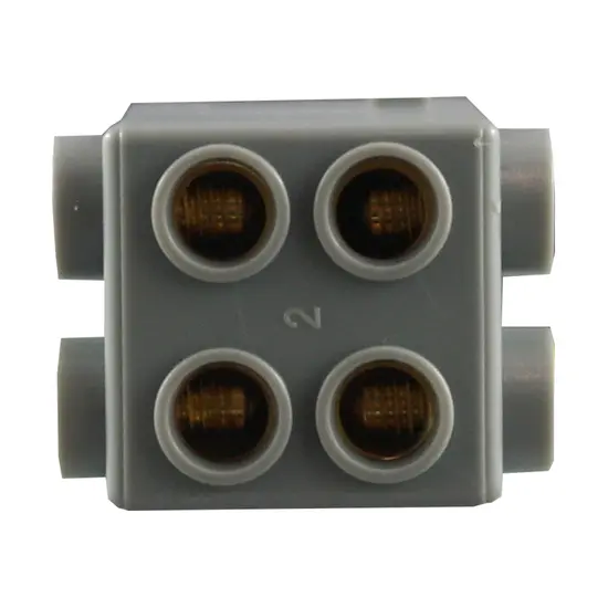 Double Pole Mechanism 20A 250V AC Matte Black