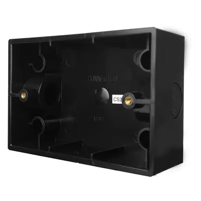 Enclosed Mounting Block 35mm BLACK | Connected Switchgear