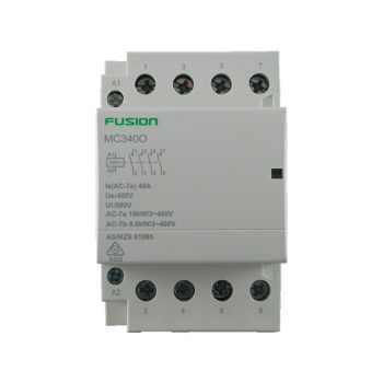 Modular Contactor 4 Pole 40 Amp 4NO | Connected Switchgear