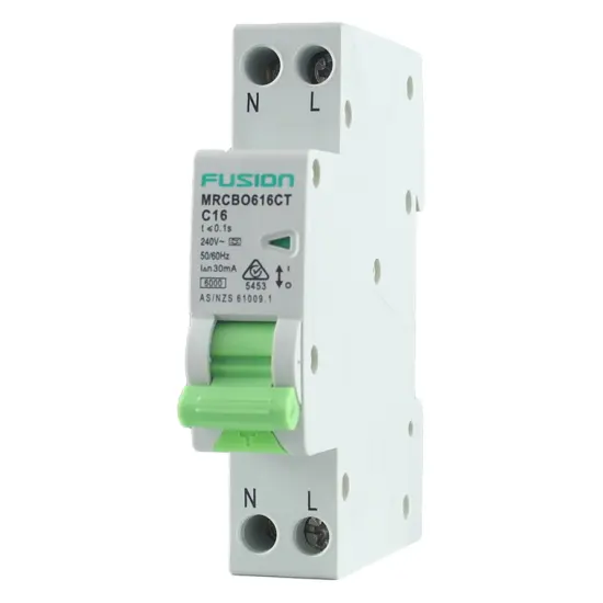 6kA Mini RCBO 6A 1 Pole C Curve Type A | FUSION Series